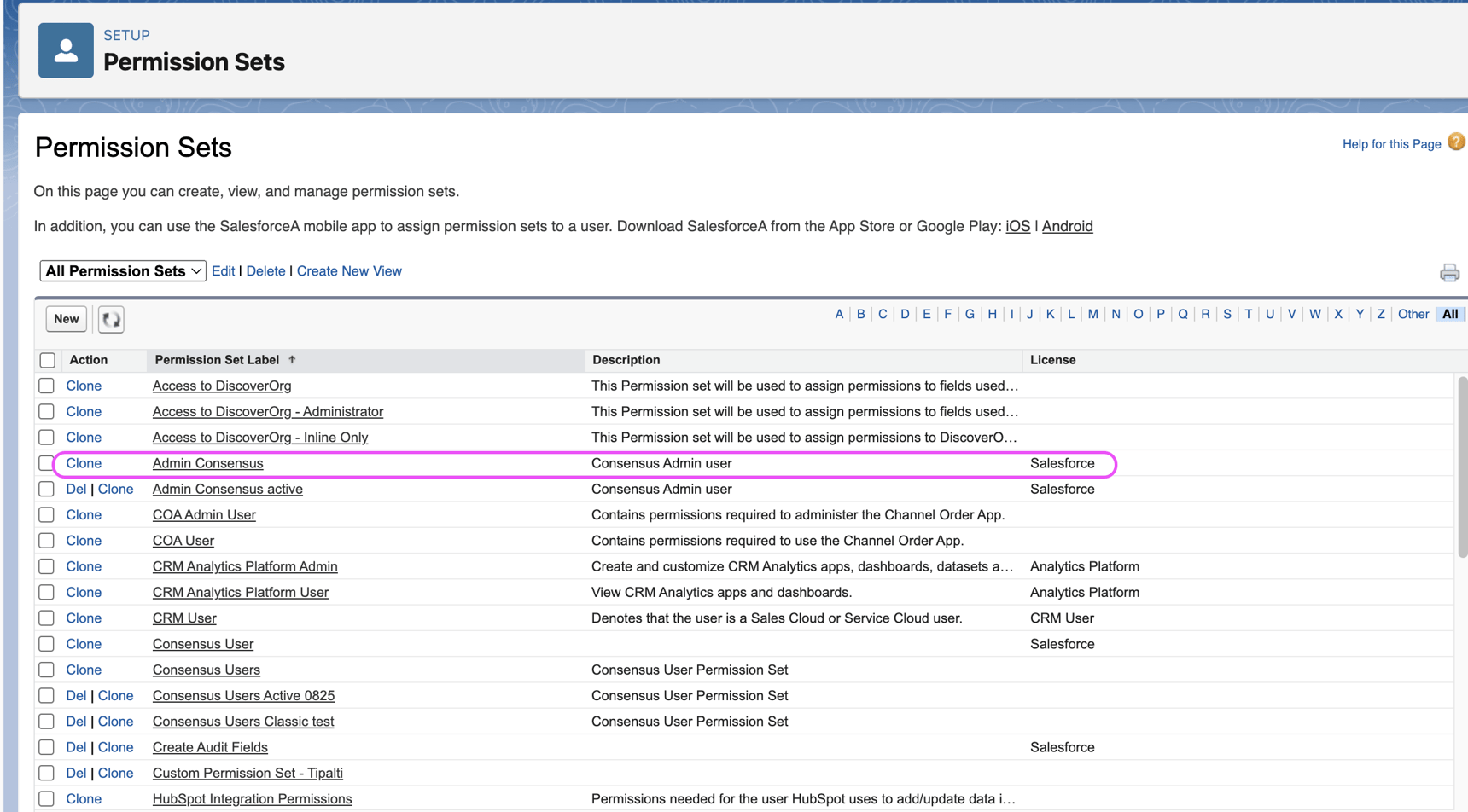 How to upgrade to Consensus SFDC app version 11